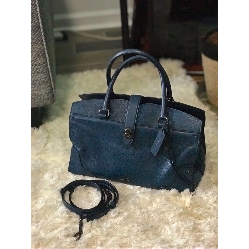 Coach Mercer Mineral Whiplash Satchel - Gem